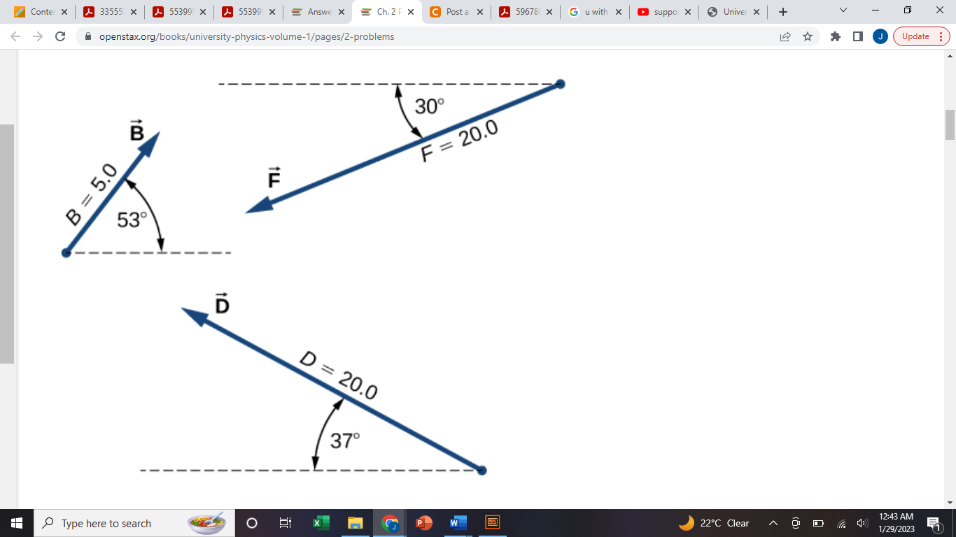 Solved For the vectors given in the following figure, use a | Chegg.com