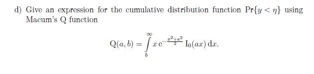 Solved 1. Problem Let x be a complex Gaussian random | Chegg.com