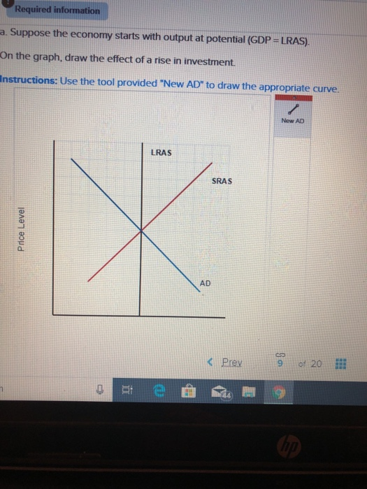 Solved Required information a. Suppose the economy starts | Chegg.com
