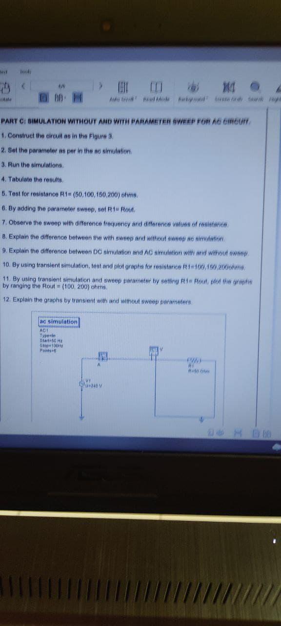 CONSTRUCT FOR EACH CIRCUIT USING QUCS APPLICATION AND | Chegg.com