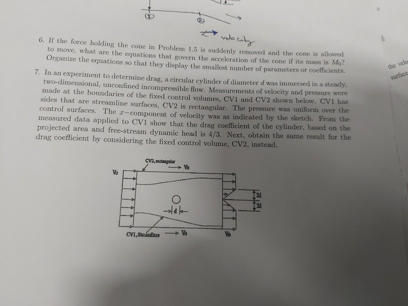 Solved In an experiment to determine drag, a circular | Chegg.com