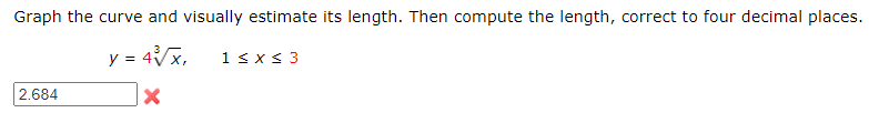 Solved Graph the curve and visually estimate its length. | Chegg.com