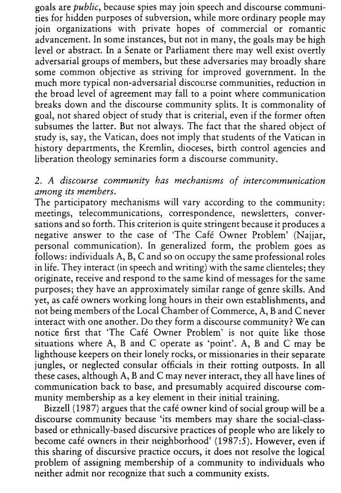 Solved PART II KEY CONCEPTS 2 The concept of discourse | Chegg.com