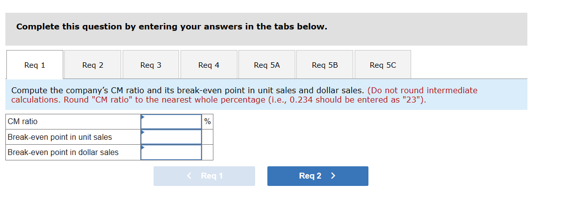 Solved Problem 5-22 (Algo) CVP Applications; Contribution | Chegg.com