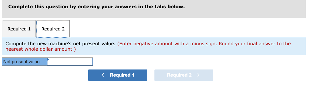 Solved Problem 14-18 (Algo) Net Present Value Analysis | Chegg.com