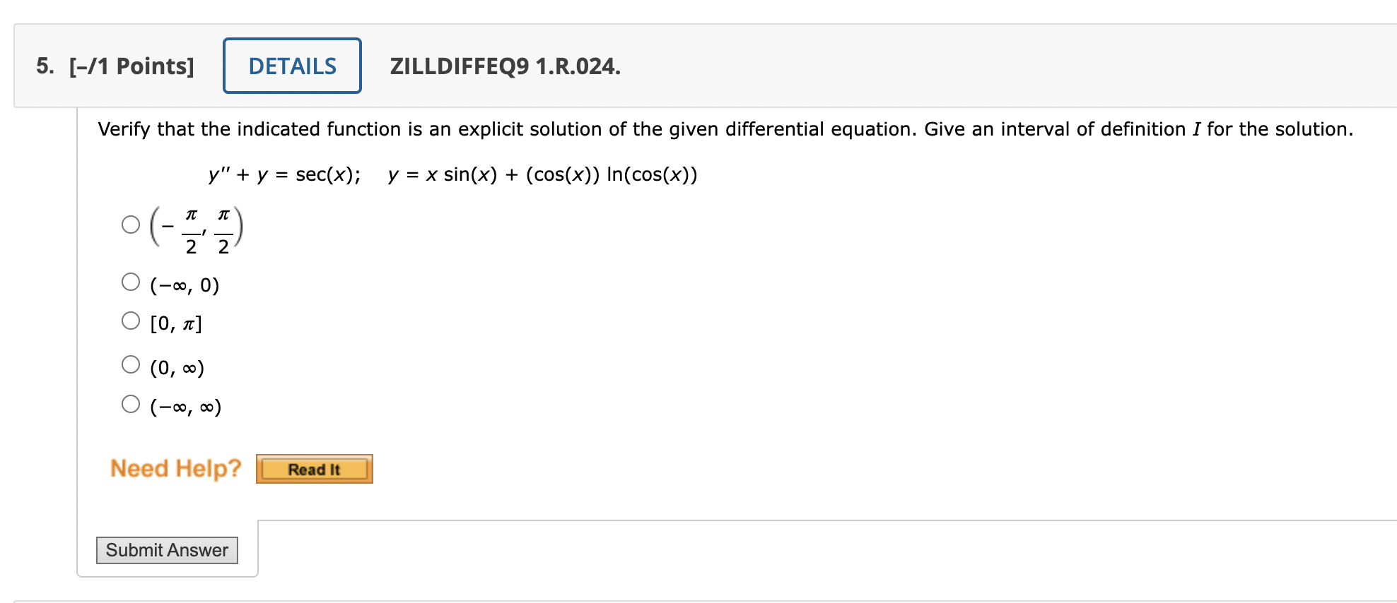 Solved Verify that the indicated function is an explicit | Chegg.com Solved Verify that the indicated function is an explicit | Chegg.com