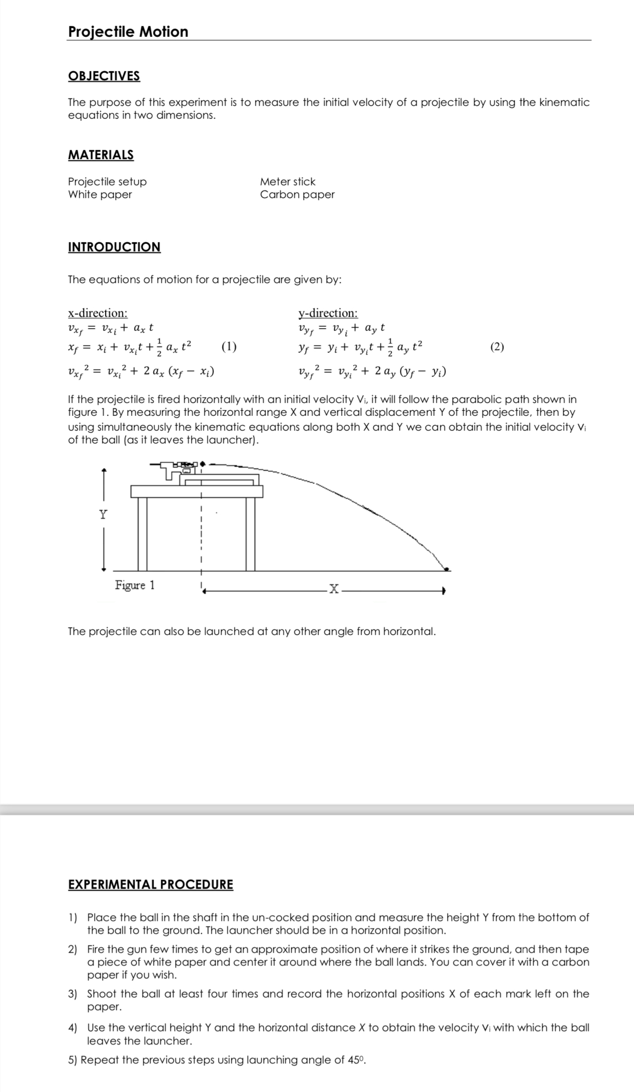 Solved OBJECTIVES The purpose of this experiment is to | Chegg.com