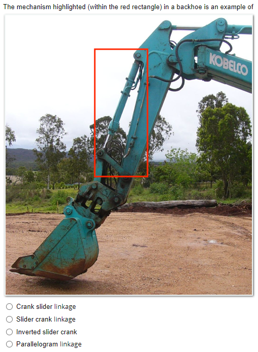 Solved In an inverted crank slider linkage like that shown | Chegg.com