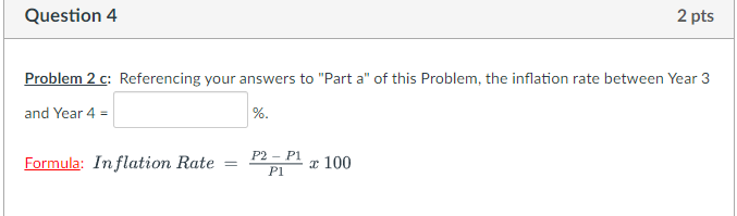Solved Problem 2 c: Referencing your answers to "Part a" of | Chegg.com