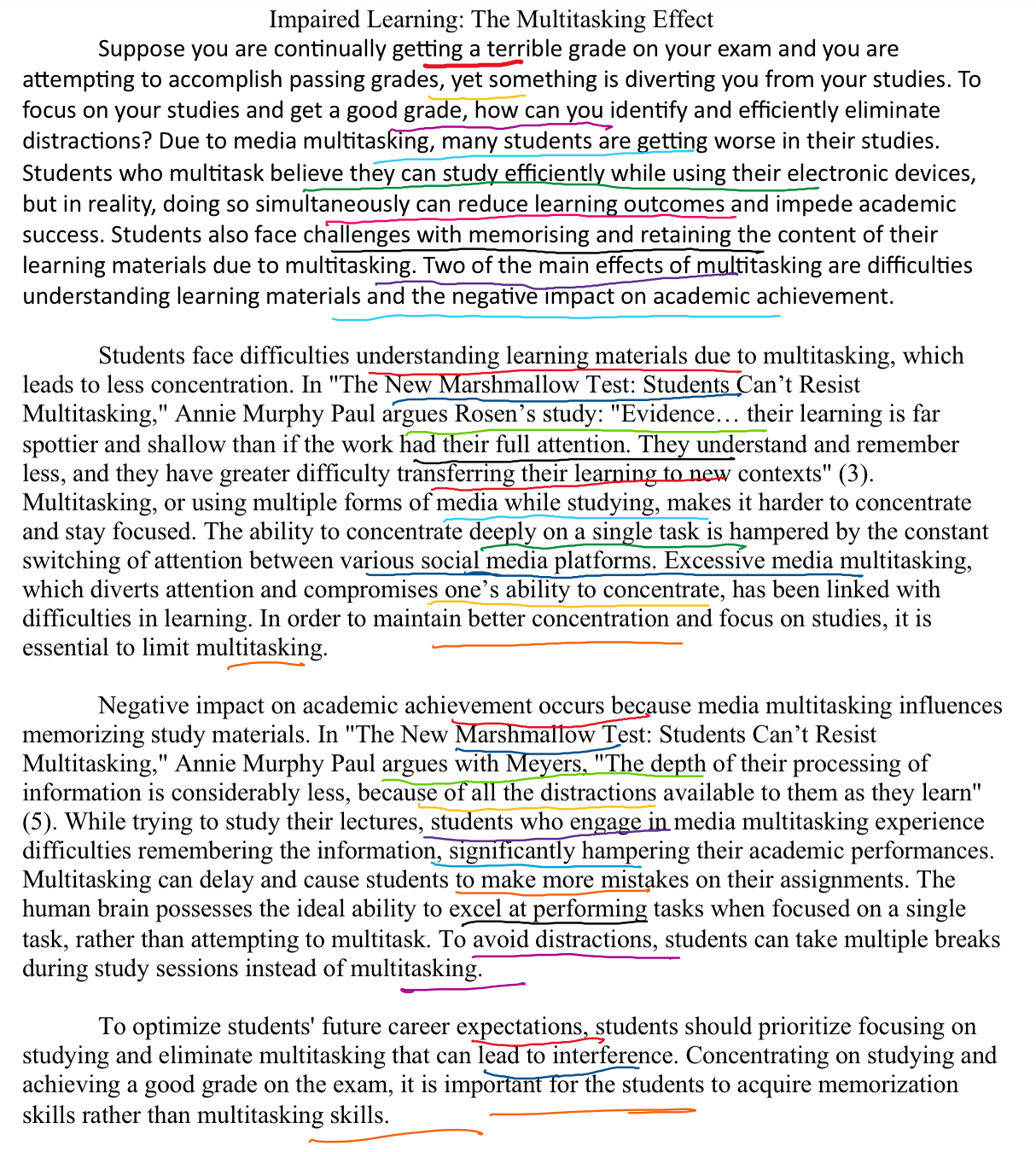 I have written this essay of my own. I have written | Chegg.com