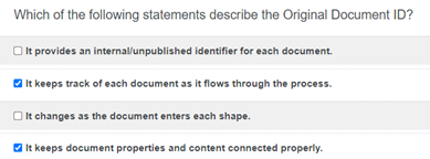 Solved Which of the following statements describe the | Chegg.com