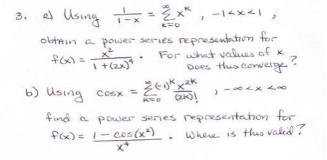 Solved 3. al Using Ex*, -1 | Chegg.com