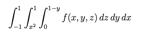 Solved Rewrite the integral as an integral in the order dx | Chegg.com