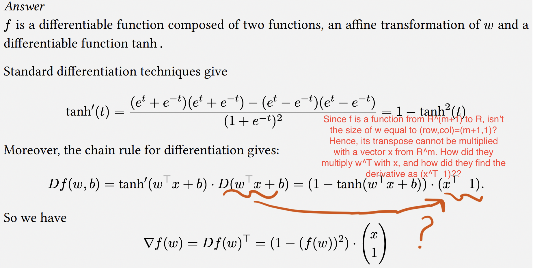 Solved Multivariate Functions Can You Explain This Solution
