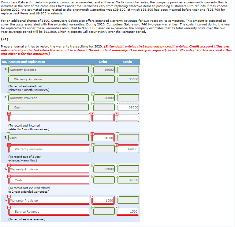 Solved Computers Galore Ltd. sells computers, computer | Chegg.com