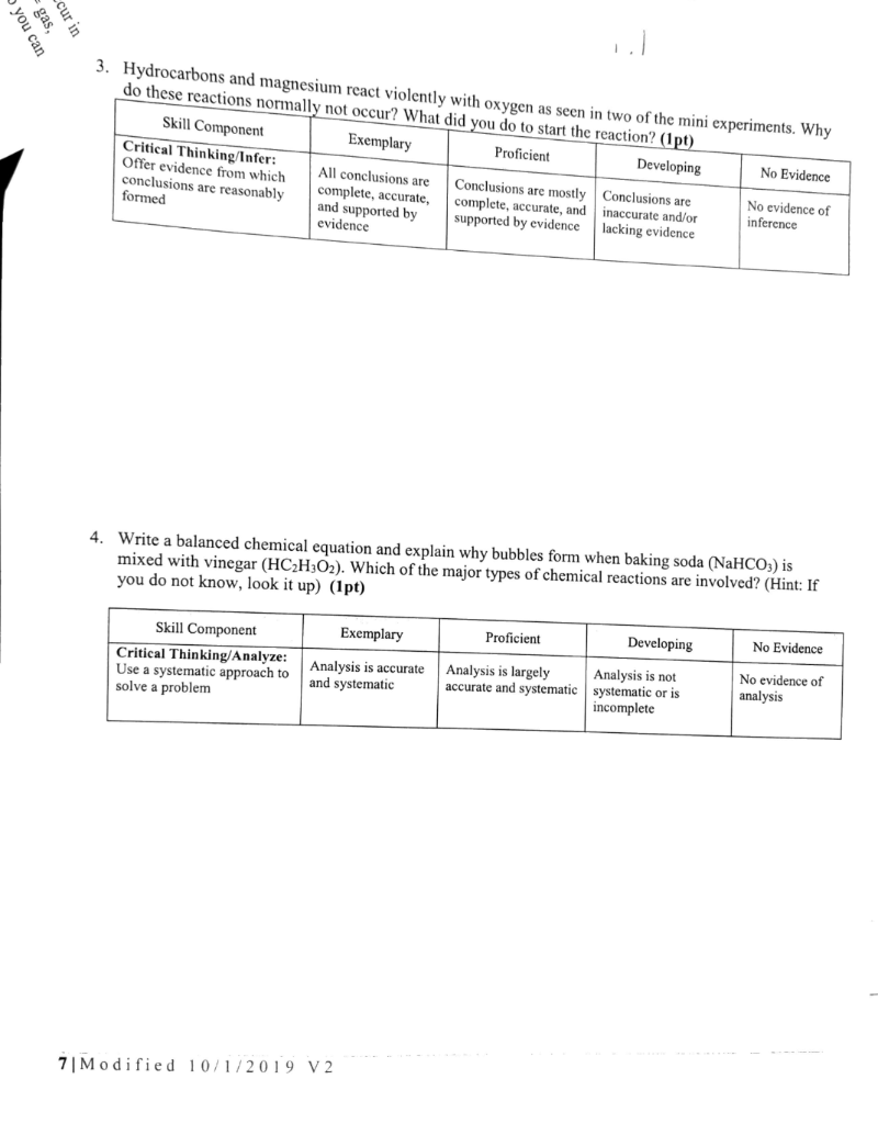 Solved you can gas, -cur in 3. Hydrocarbons and magnesium | Chegg.com