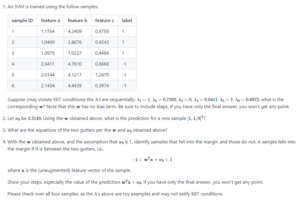 Solved In the hand computation part, keep 4 tailing digits | Chegg.com
