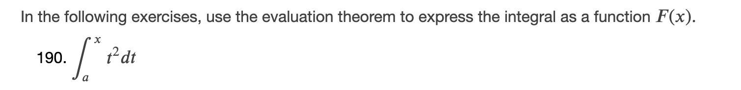 Solved In the following exercises, use the evaluation | Chegg.com