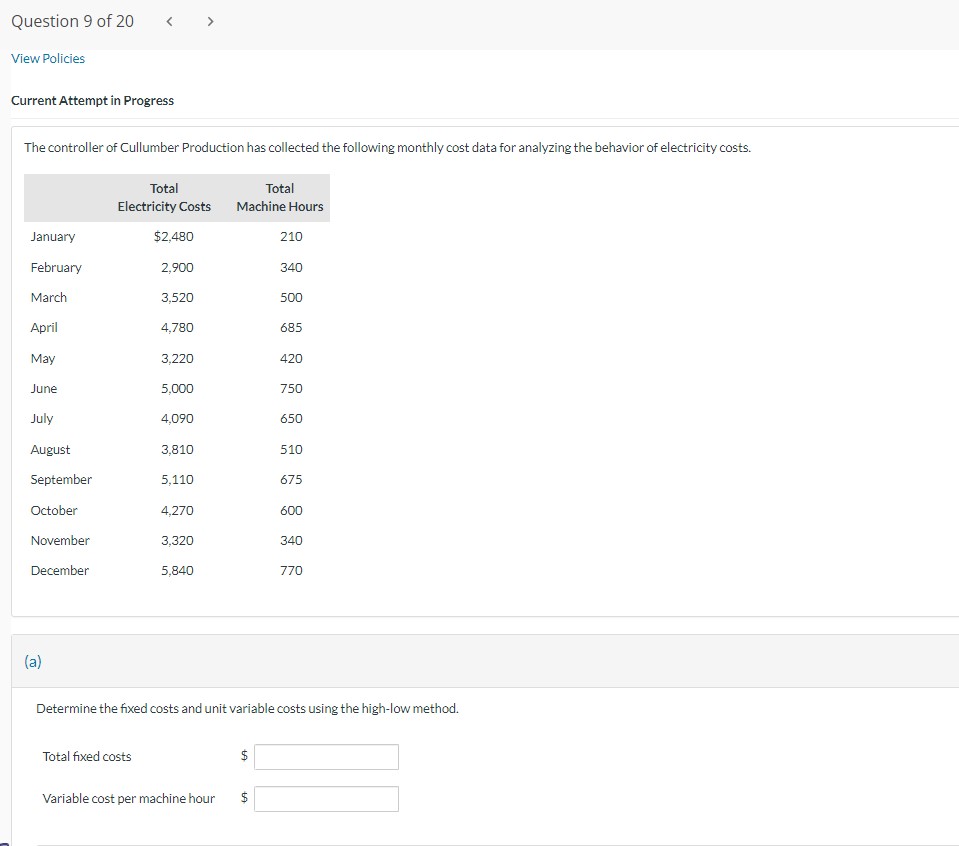 Solved Current Attempt in Progress The controller of | Chegg.com