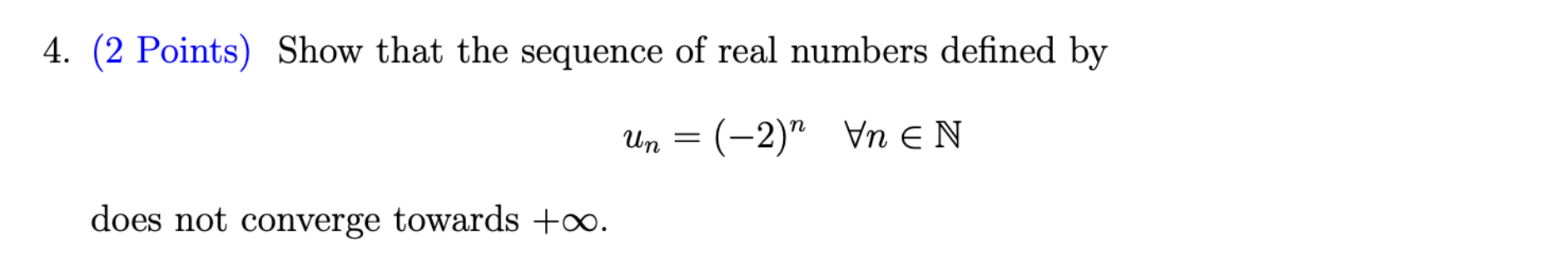 Solved code class="asciimath">(2 ﻿Points) ﻿Show that the | Chegg.com