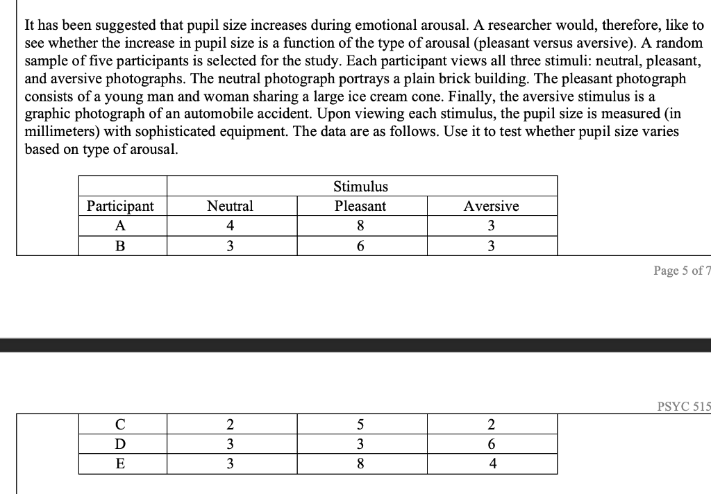 Solved Present the results using APA format. This includes a | Chegg.com