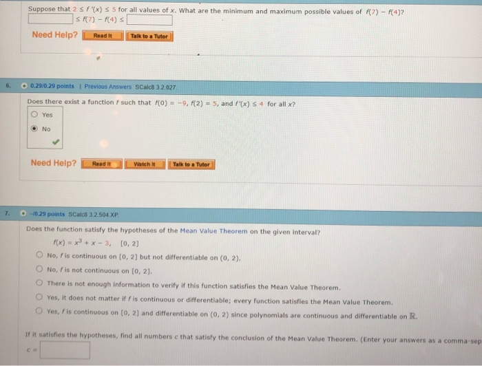 Solved Suppose that 2 sf(x) S5 for all values of x. What are | Chegg.com