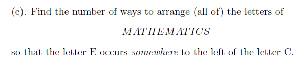 Solved 4. Counting Problems. (a). Find number of ordered | Chegg.com