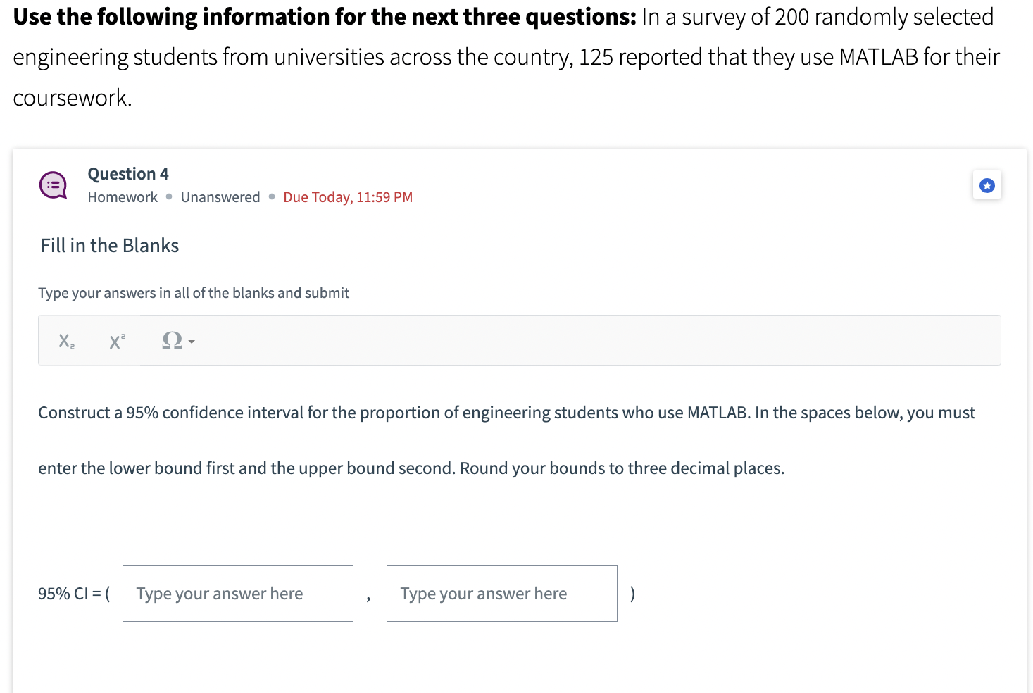 Solved Use the following information for the next three | Chegg.com
