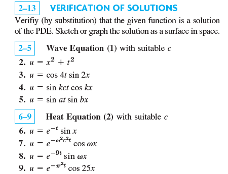 Solved 2-13 VERIFICATION OF SOLUTIONS Verifiy (by | Chegg.com