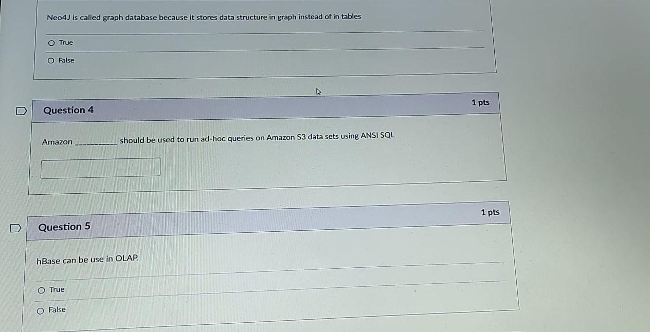 Solved Neo4j is called graph database because it stores data | Chegg.com