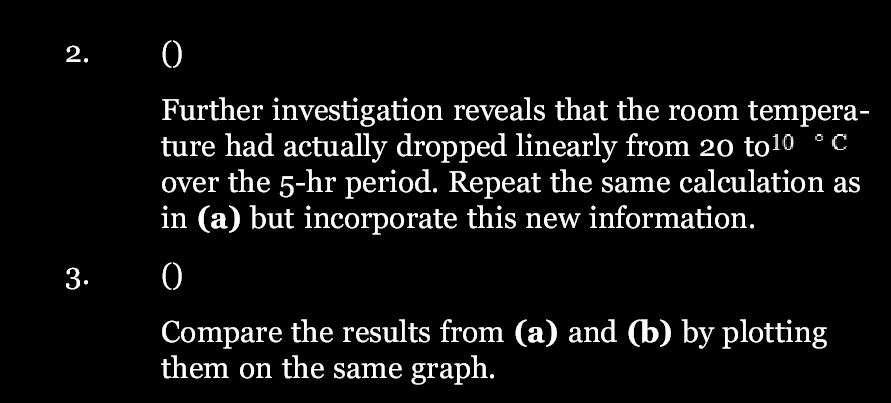 Solved Can I get some help solving poblem 1.18 (1,2,3) using | Chegg.com