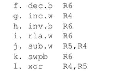 Solved 3. Assembly language (15 pts) For each assembly | Chegg.com