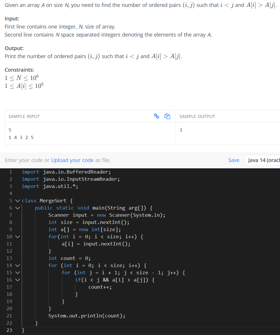 Solved This is correct code but it exceeds the time limit | Chegg.com