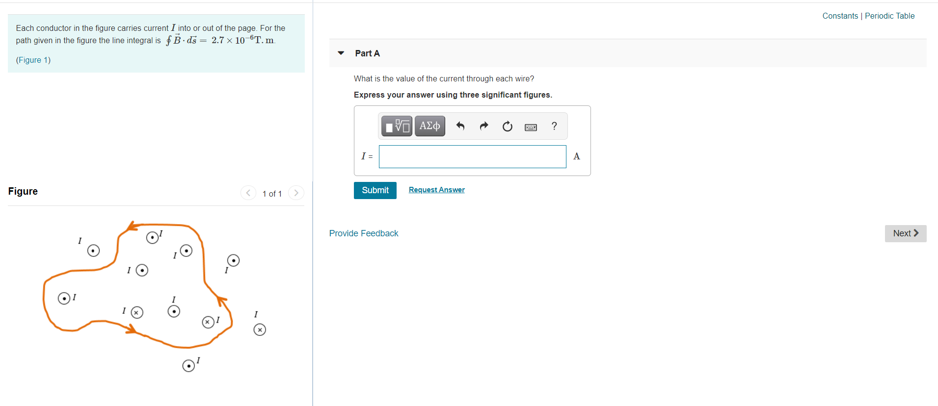 Solved Constants Periodic Table Each conductor in the figure | Chegg.com