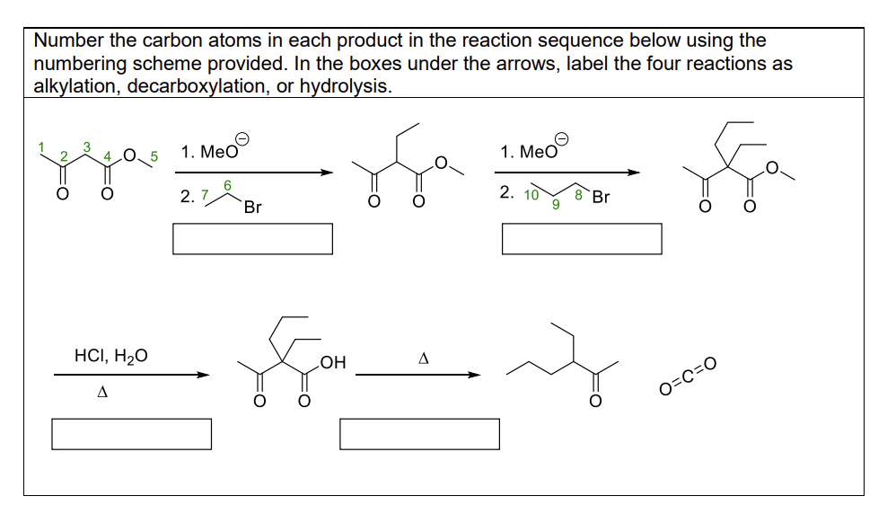 Solved Fill in the missing structures in the reaction | Chegg.com