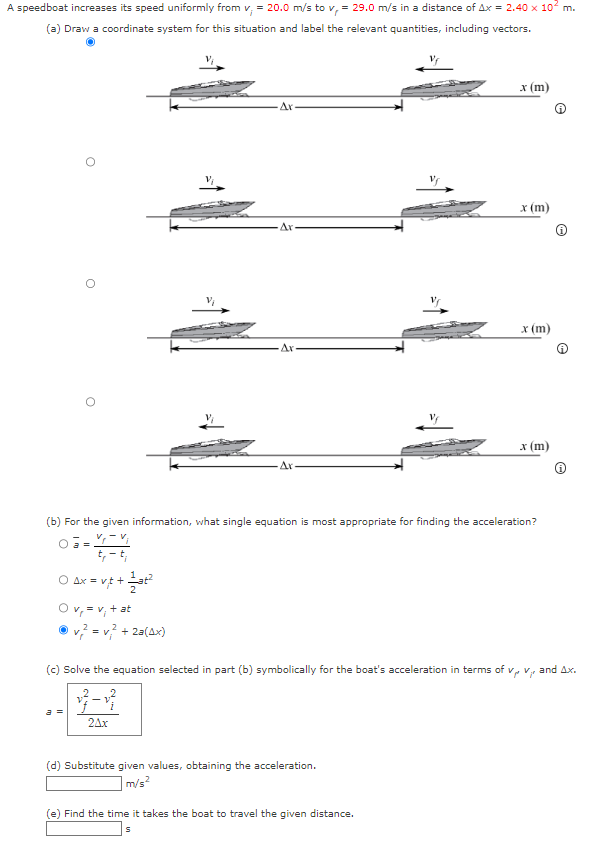 Solved A jet plane lands with a speed of 87 m/s and can | Chegg.com