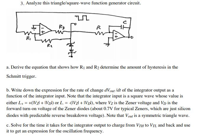 Solved 3. Analyze this triangle/square-wave function | Chegg.com