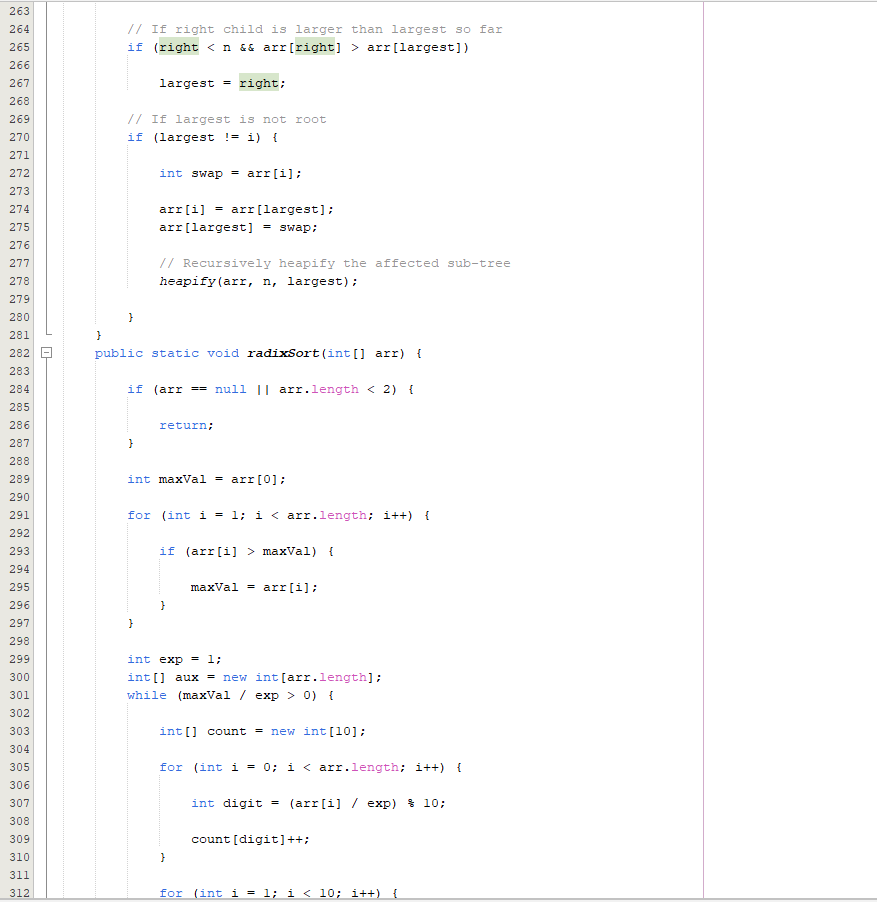 Solved guickSort (arr o arr.length -1); end = System. | Chegg.com
