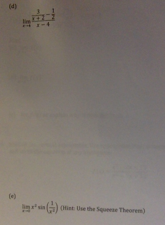 Solved Section 2.3 Calculating limits using the limit laws | Chegg.com