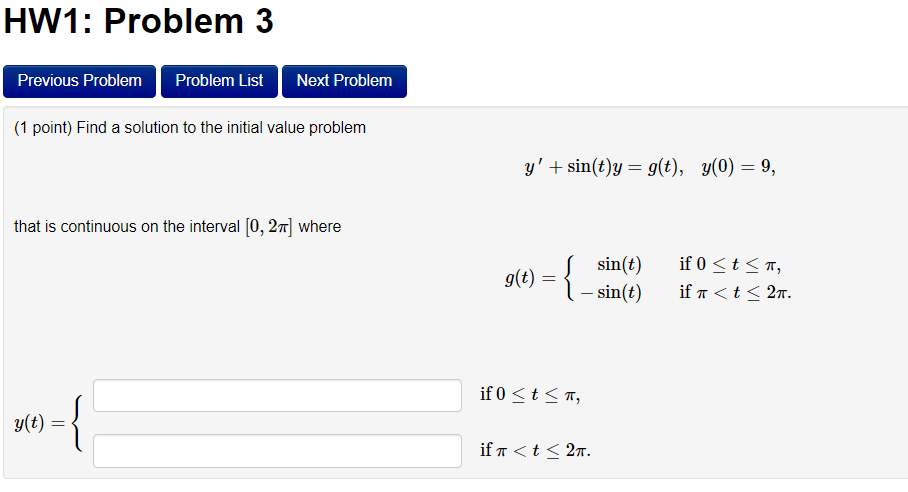 Solved HW1: Problem 3 Previous Problem Problem List Next | Chegg.com Solved HW1: Problem 3 Previous Problem Problem List Next | Chegg.com
