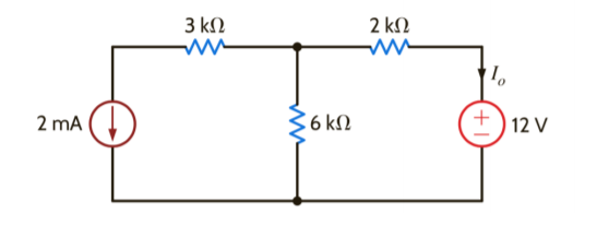 Solved Find Io using Superposition. 2.1 Calculate IO when | Chegg.com