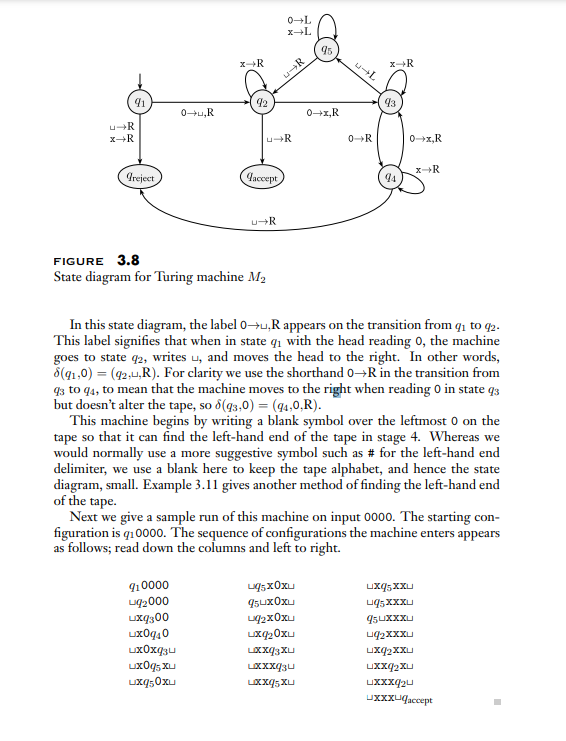 Solved Part I: (70 points) Draw the state diagram of a TM | Chegg.com