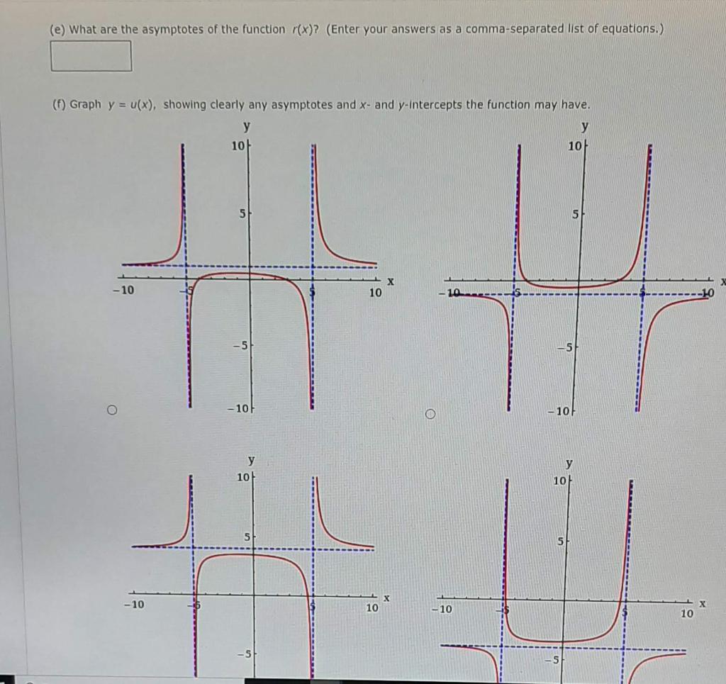 Solved Consider the following rational functions. 2x - 1 x + | Chegg.com