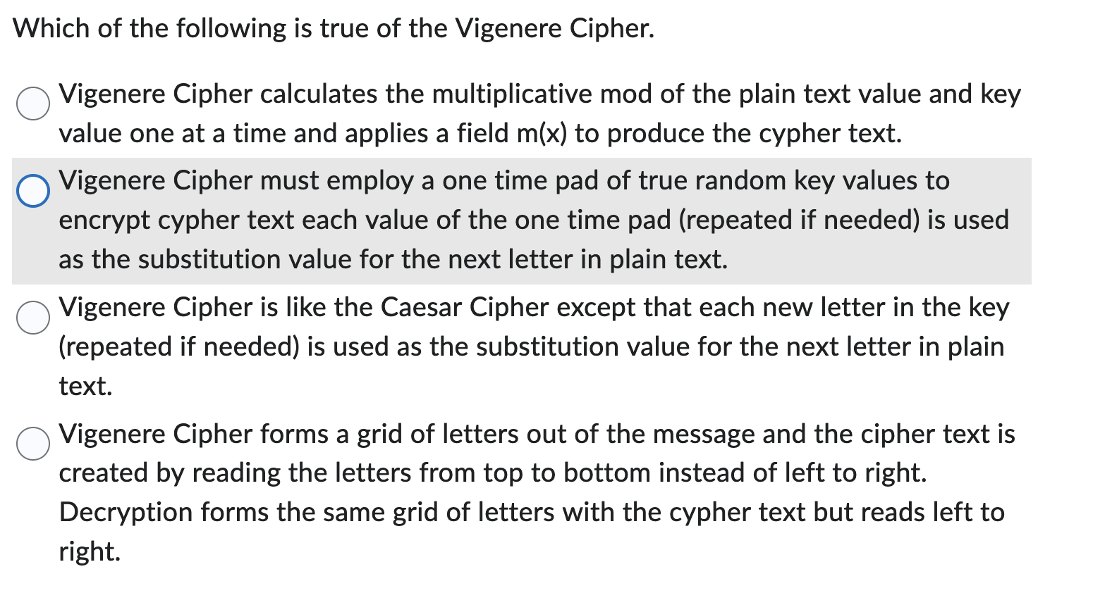 Solved Using this PLAYFAIR Matrix: Decrypt the value: | Chegg.com