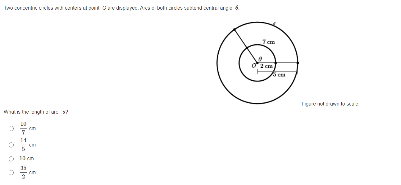 Solved Two concentric circles with centers at point o are | Chegg.com