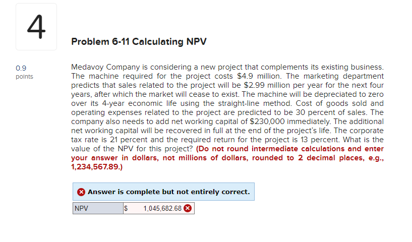 Solved Medavoy Company is considering a new project that | Chegg.com