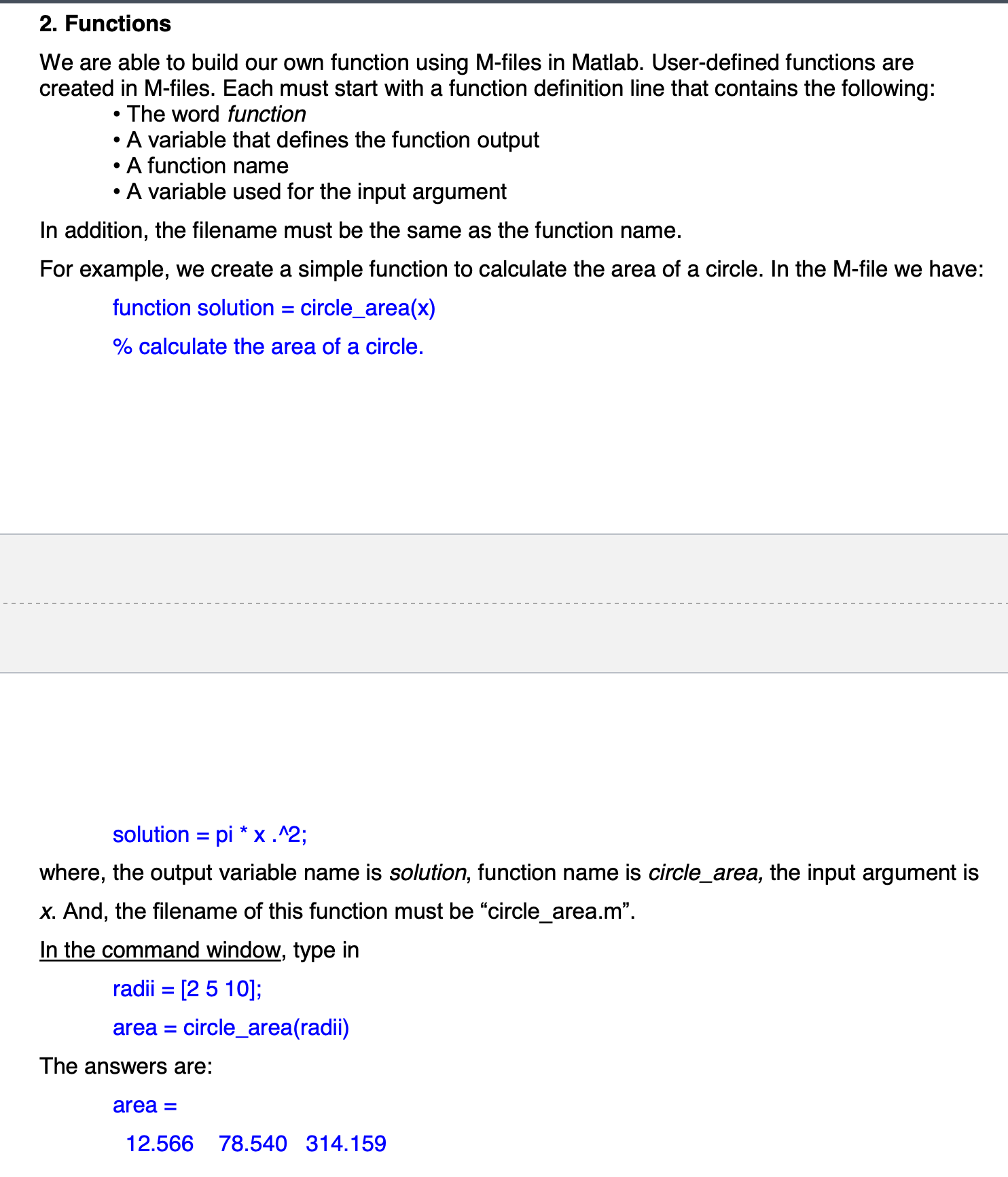 Solved % try diff. colormap. % color is interpolated between | Chegg.com