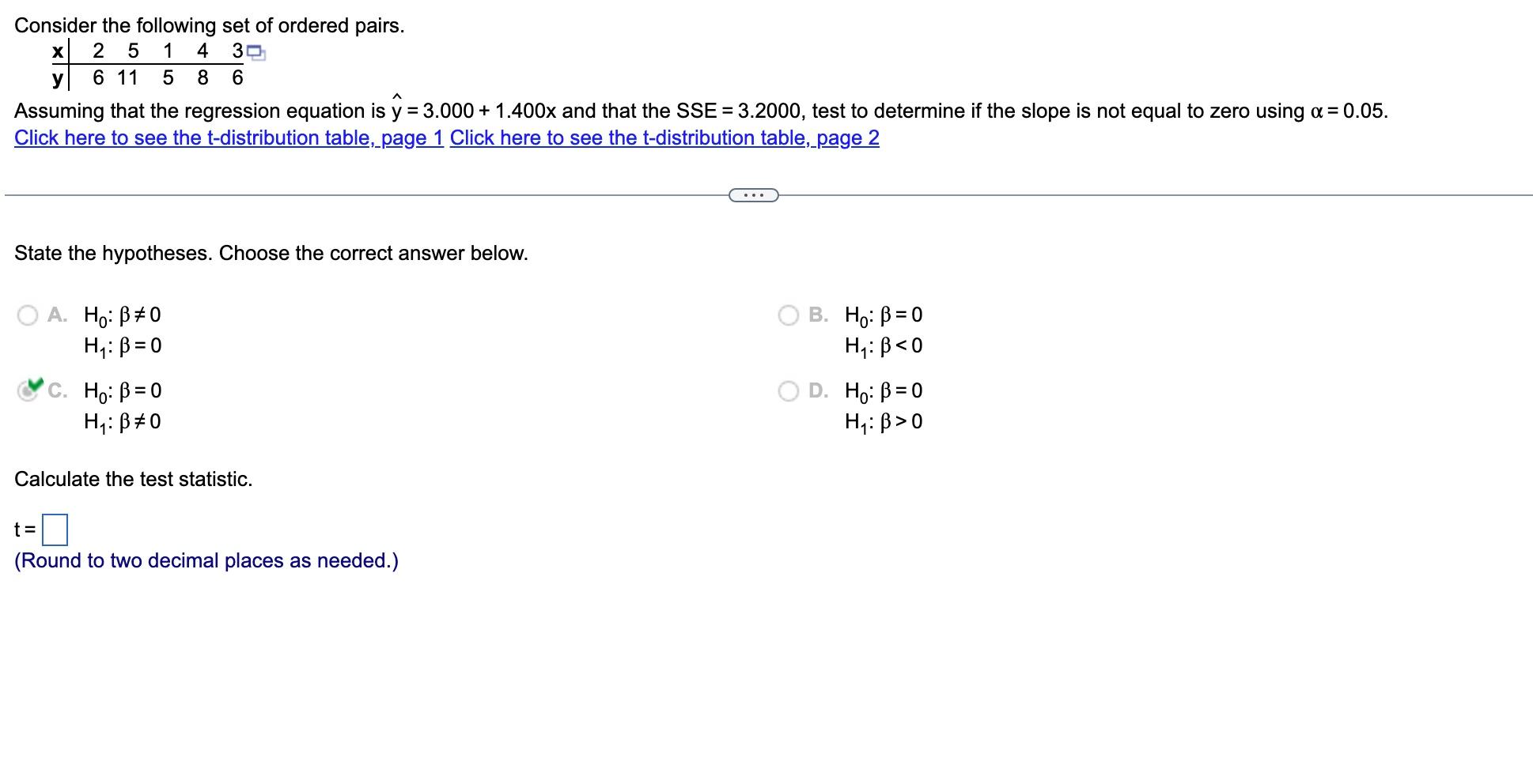 Solved Х Consider the following set of ordered pairs. 2 5 1 | Chegg.com