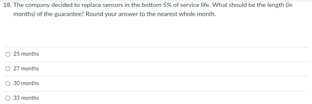 Solved USE THE INFORMATION BELOW TO ANSWER PROBLEMS 16 THRU | Chegg.com