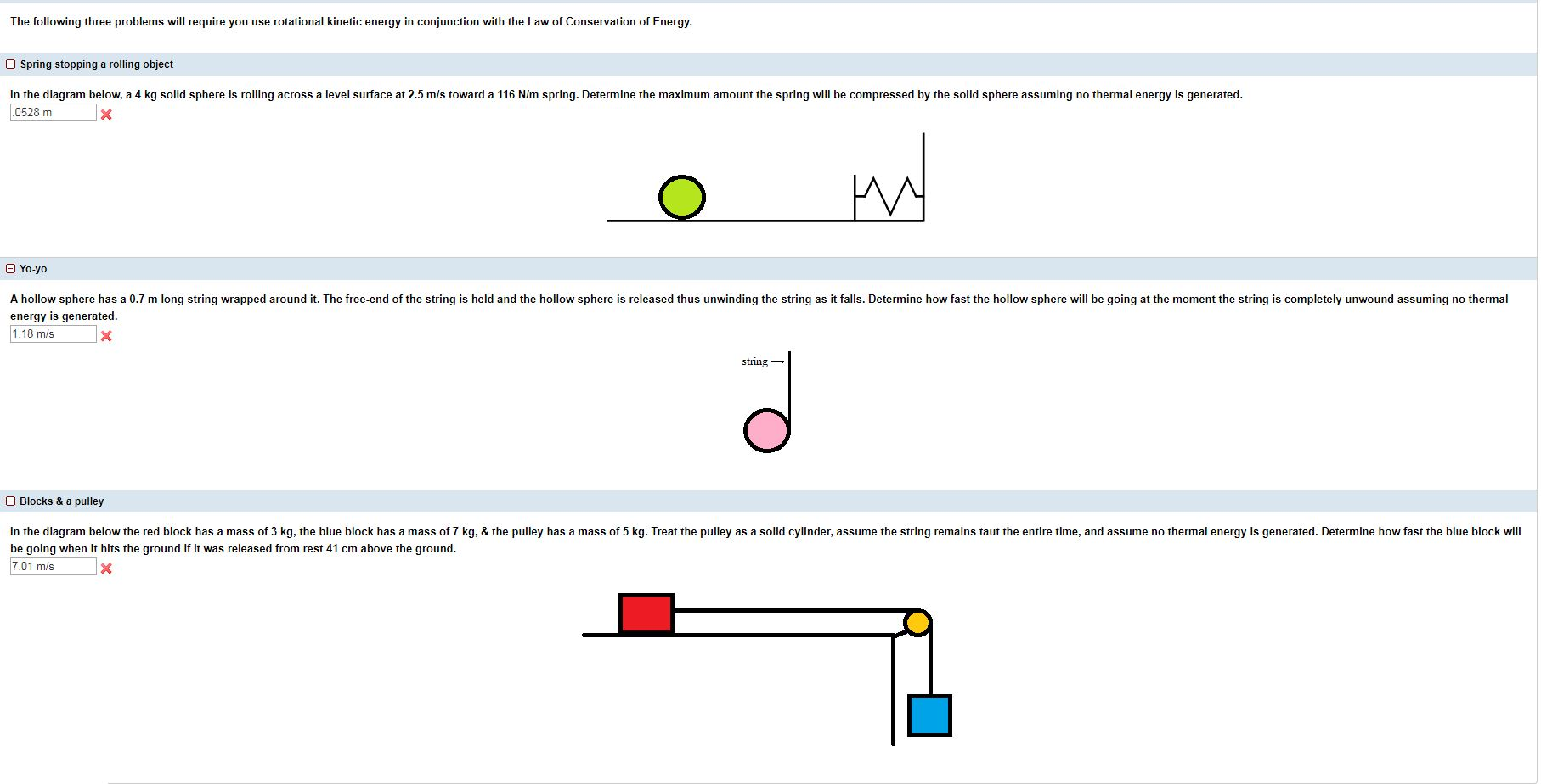 Solved The following three problems will require you use | Chegg.com
